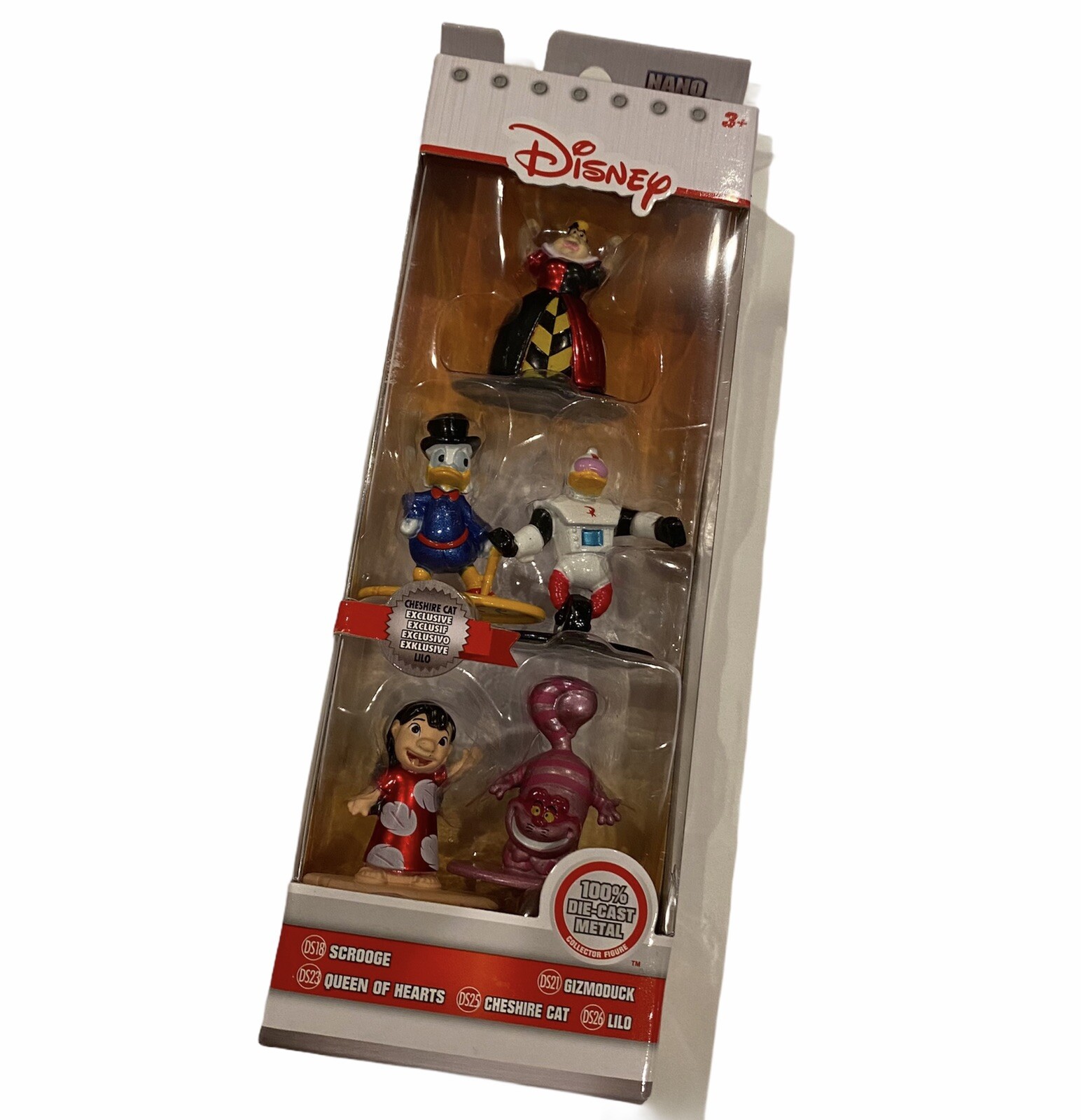 NIB Disney Nano MetalFigs 100% Die-Cast Metal 5 Pack Figure Collector’s ...
