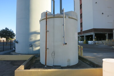 3,750 GAL POLY TANK, APPROX 8'DIA X 10'H WITH LID COVER | eBay