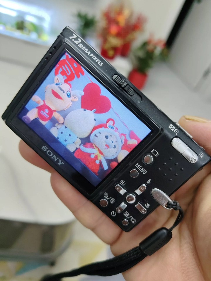 SONY Cyber Shot DSC-T10 7.2MP 3x Optical Zoom Compact Digital Camera ...