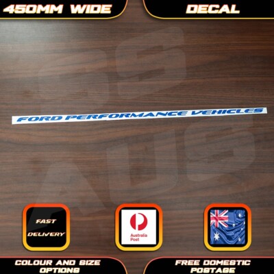 Ford Performance Vehicles FPV Style Sticker Decal. Fits Ford Falcon GT ...