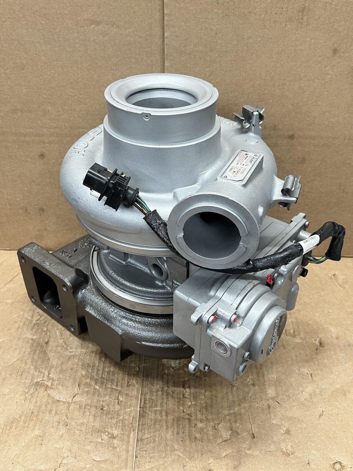 Holset OEM PACCAR HE500VG Turbocharger WITH VGT ACTUATOR For MX13 EPA ...