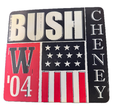 Bush Cheney 04 Presidential Election 2004 George W. Bush Mouse Pad ...