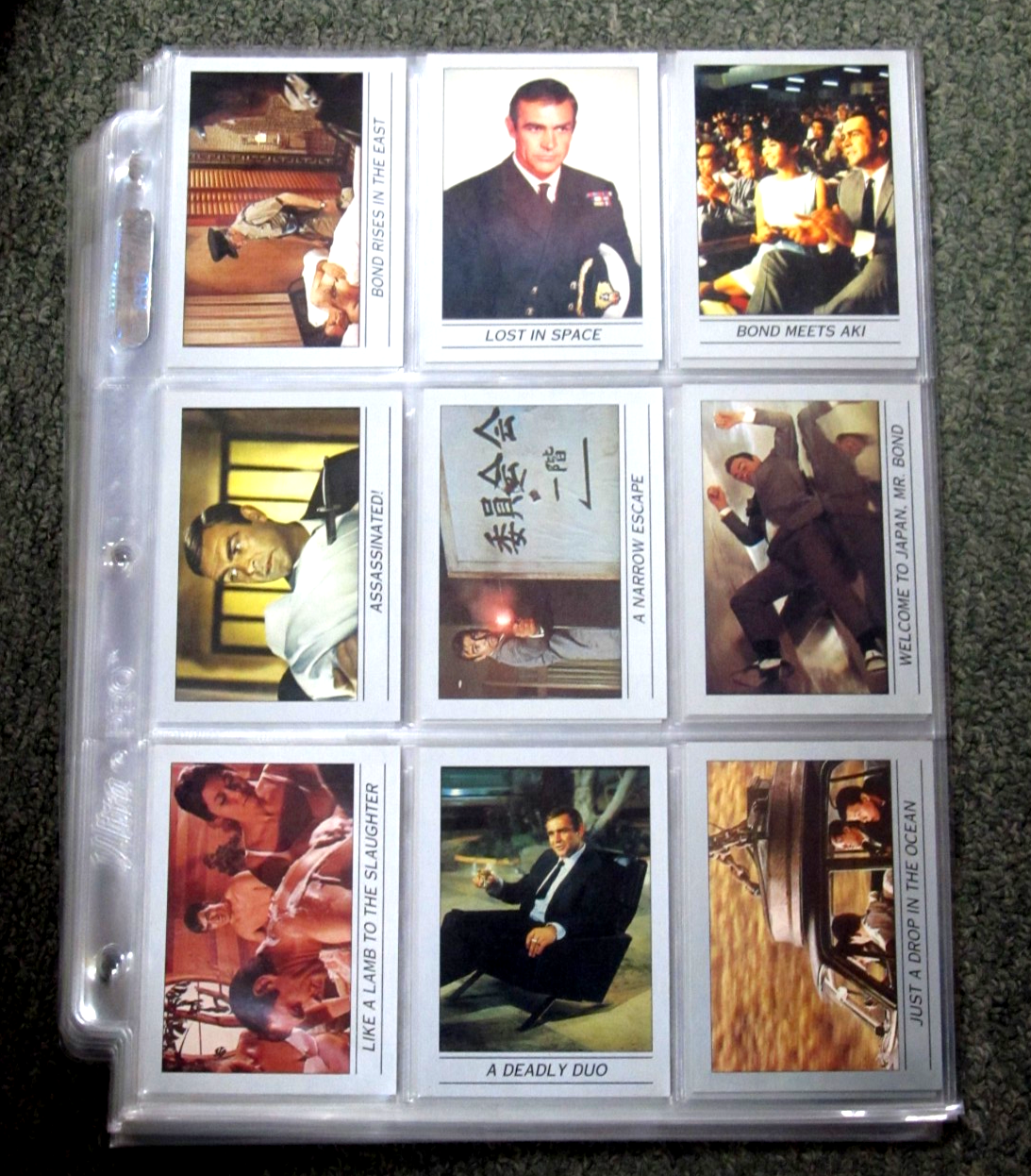 James Bond 007 Complete Base Set #1-110 w/Checklist 1993 Eclipse Card ...