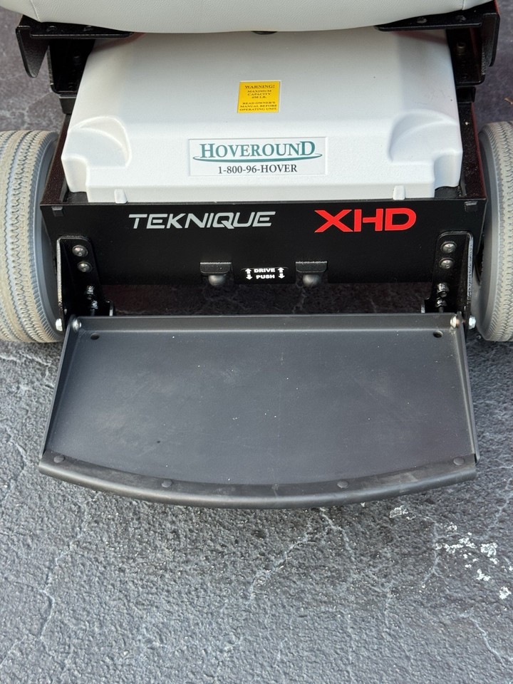 Hoveround Teknique XHD Heavy Duty Power Wheelchair 450LB Capacity Free ...