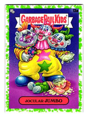 Jocular Jumbo GPK 2023 Garbage Pail Kids Killer Klowns Parody Card ...