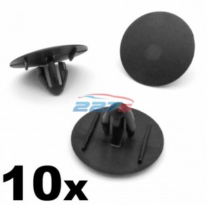 10x Bonnet Insulation Clips for Toyota - 90467-09050, 8mm Hole, 25mm ...