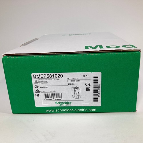 SCHNEIDER BMEP581020 M580 Processor New IN BOX 3595864174303| eBay