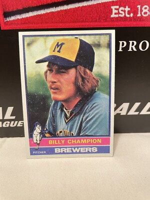 1976 Topps Baseball Card Billy Champion #501 EX/NM Combined Shipping | eBay