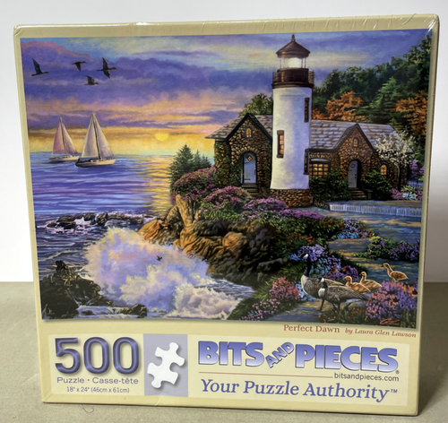 BITS AND PIECES Perfect Dawn 500 Piece Jigsaw Puzzle 18x24 NEW Sealed ...