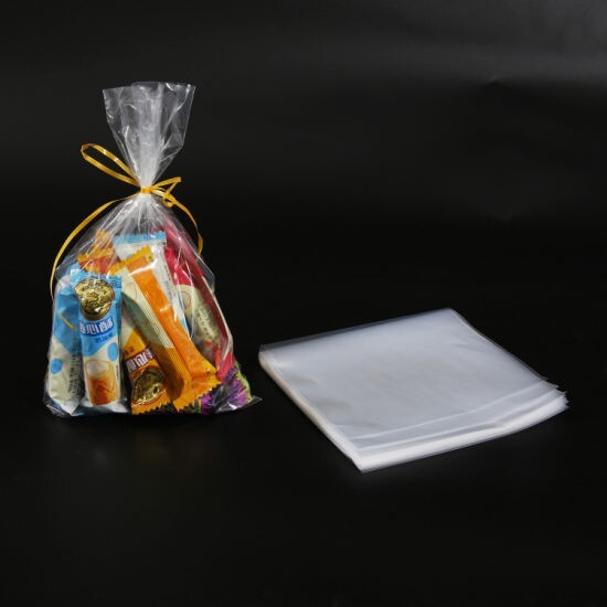 4x12" Clear Poly Bags Lay-Flat Open Top End 2-Mil Case LDPE Plastic ...