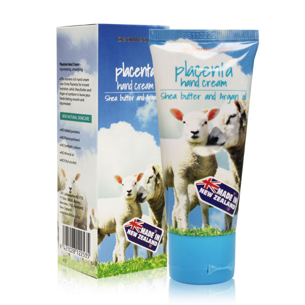 All Natural New Zealand Sheep Placenta Hand Cream with Shea Butter and ...