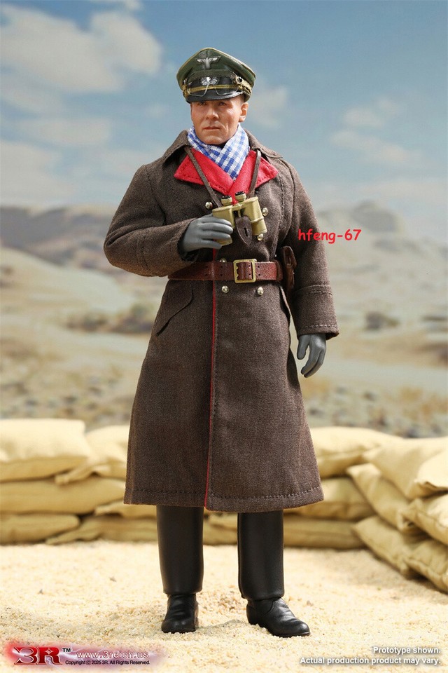 DID 3R TG80004 Erwin Johannes Eugen Rommel 1/12 Action Figure ...