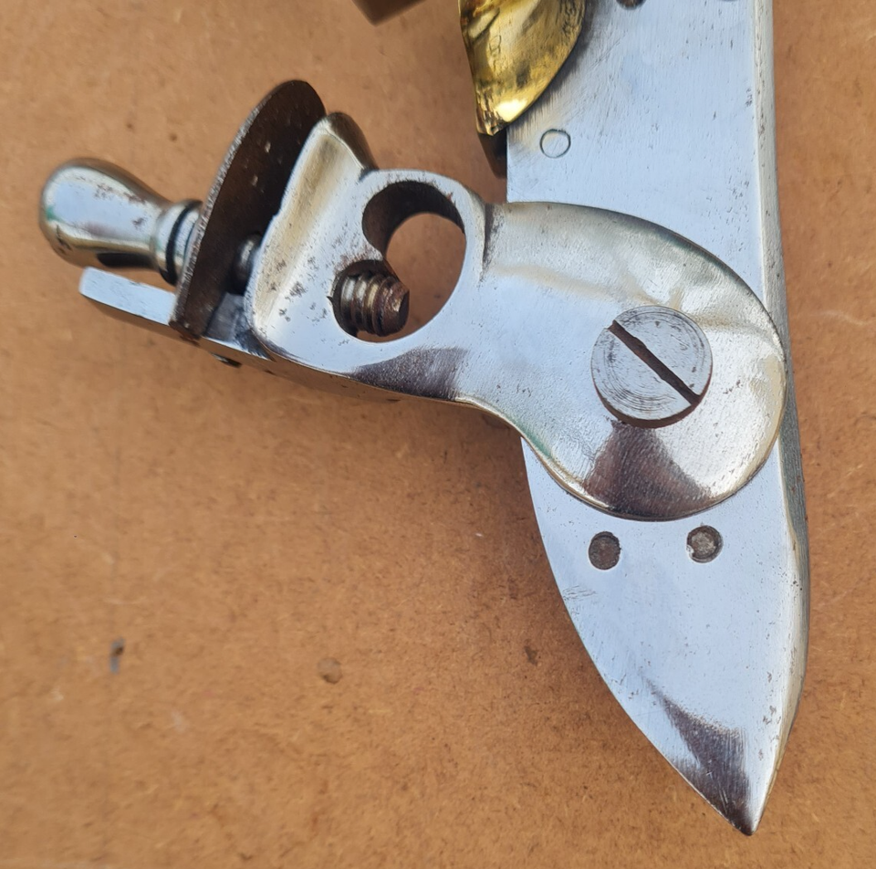 VTG BLACK POWDER MUZZLELOADER FLINTLOCK HAMMER MECHANISM RIFLE MUSKET 6 ...