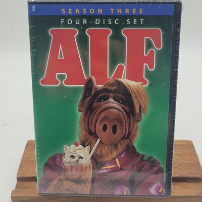 Brand New Sealed ALF: Season Three Complete Season DVD Set 31398192497 ...