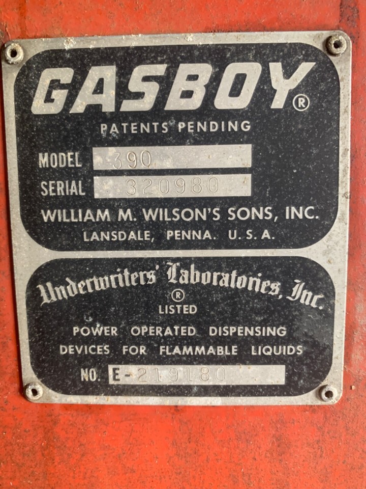 Gas Boy Fuel Pump Vintage Good Condition | eBay