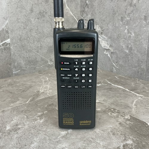 Uniden BEARCAT BC80XLT 50 Channel 800 MHz Programmable Handheld Radio ...