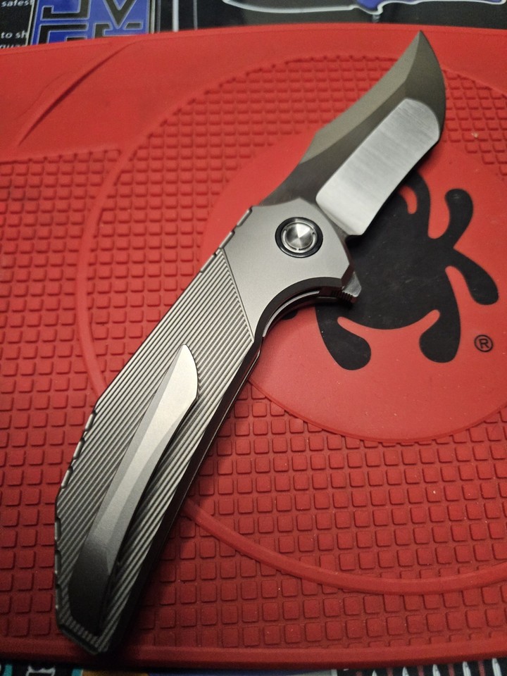 Reate Tiger Titanium Folding Knife | eBay