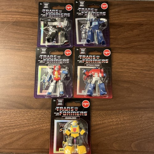 Hasbro Just Play Transformers Figures Bonus Holo Cards 2024 Full Set Of ...
