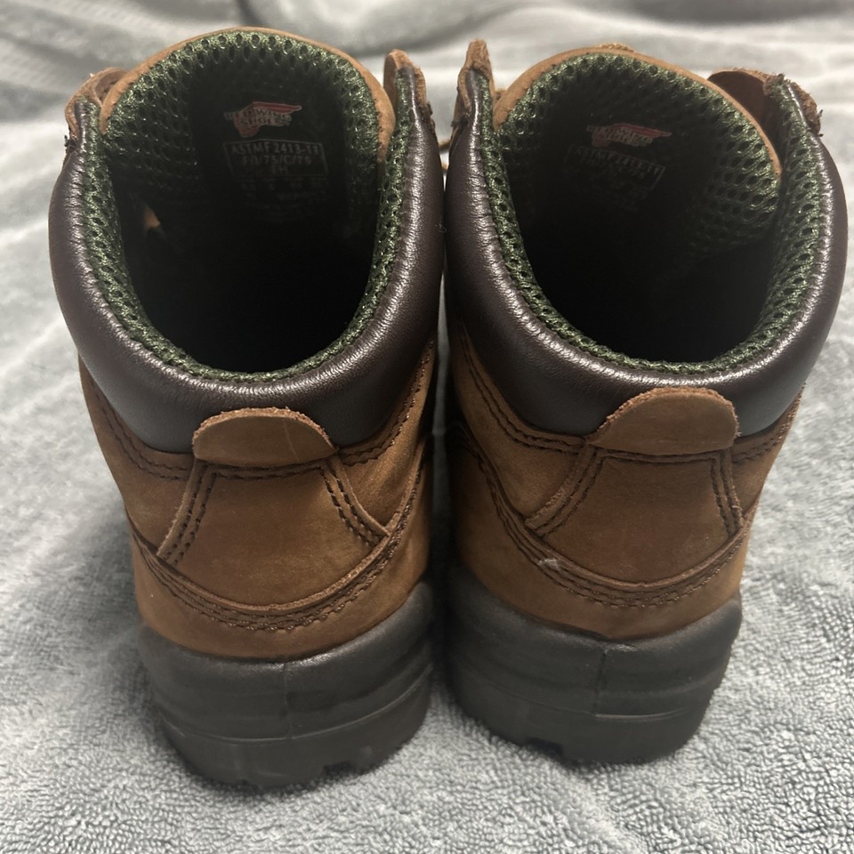 Red Wing 2340 King Toe Women's Waterproof Safety Toe Boot Tan size 8.5 ...