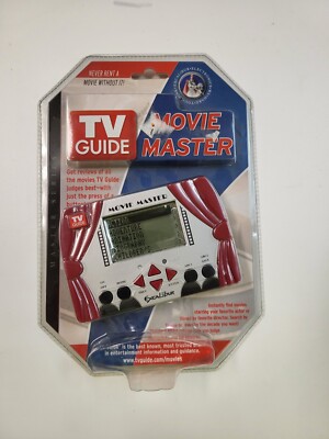 Excalibur TV Guide Movie Master Handheld Electronic Trivia Game | eBay