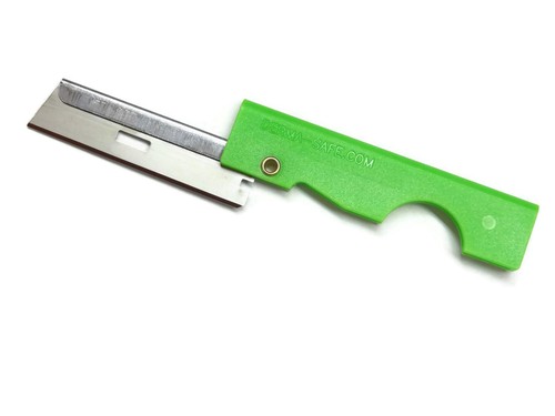 Derma-Safe 3 Pack with Cable Ring, EDC Razor Knife SERE Survival Kit ...