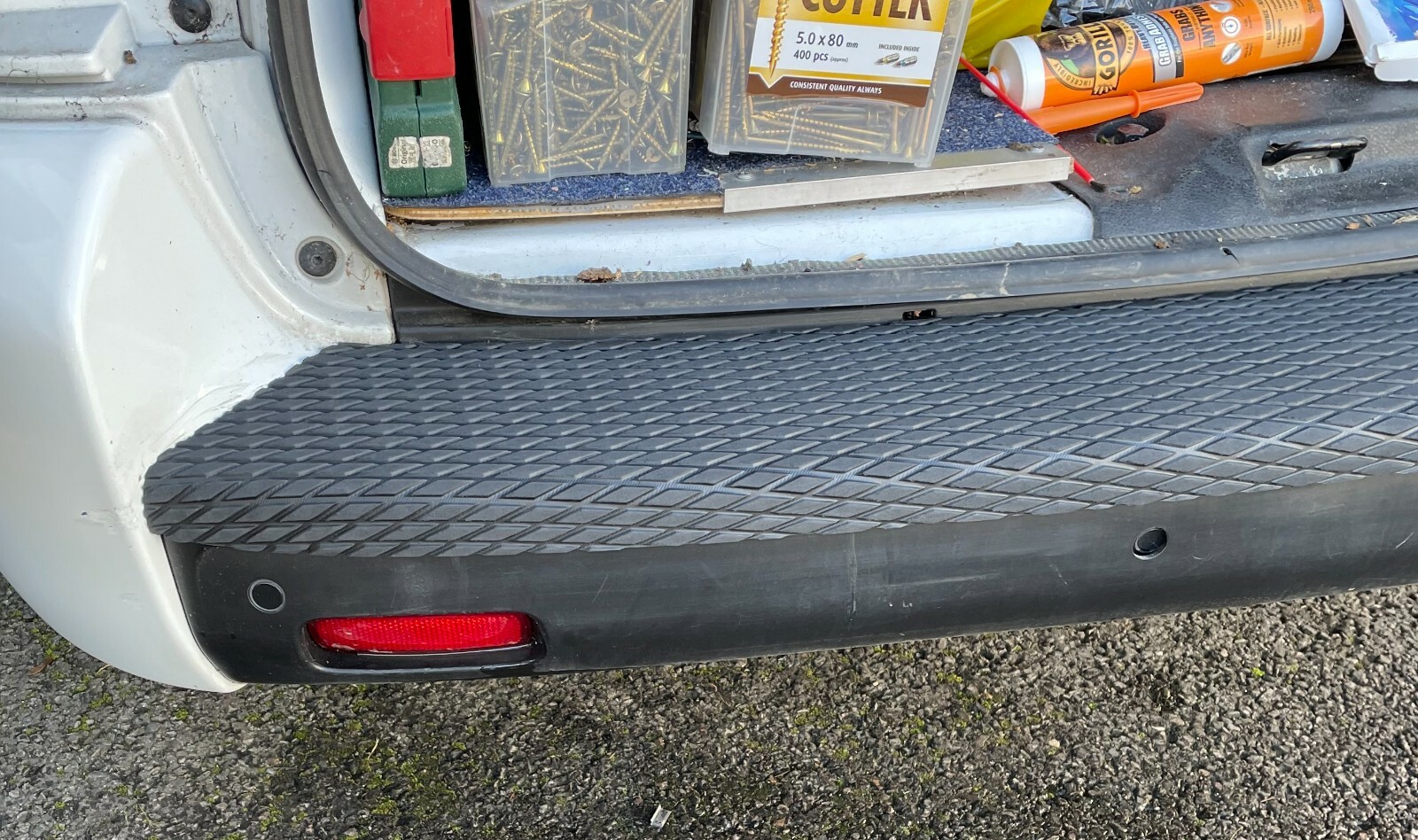 CITROEN DISPATCH REAR BUMPER PROTECTOR '17+ OVER EDGE FITS 3 PIECE ...