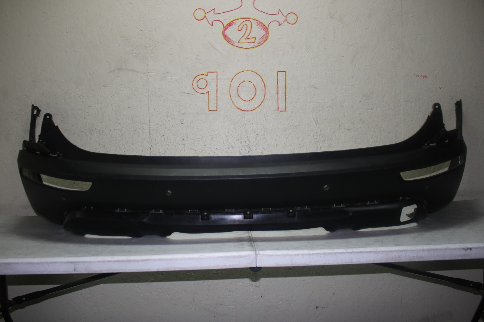 2020 2022 KIA TELLURIDE REAR BUMPER COVER WITH SENSOR HOLES | eBay