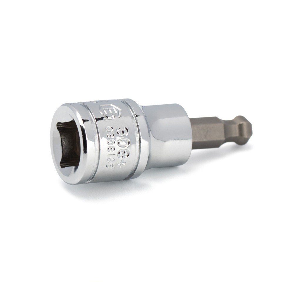 Genius Tools 3/8" Dr. 1/4" Wobble Hex Bit Socket, 50mmL - 308+5116 | eBay