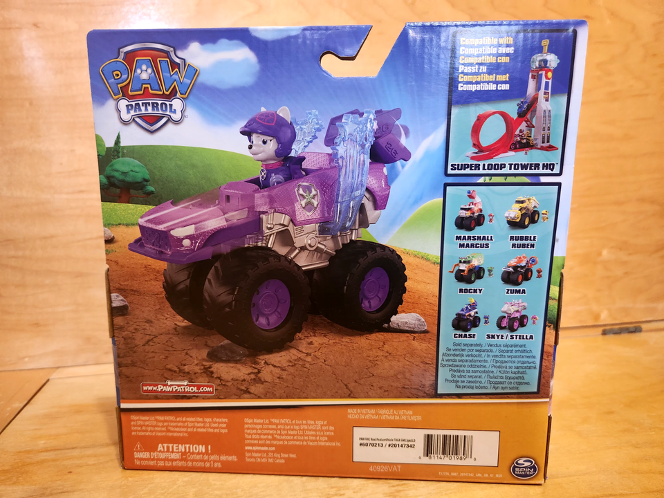 PAW PATROL - Roxi Rescue Wheels Vehicle w/ Figure | eBay