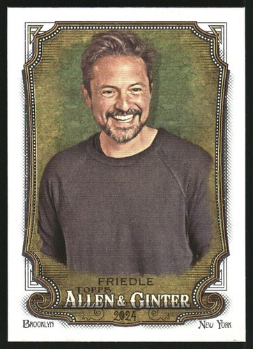 2024 Topps Allen and Ginter Baseball Silver Portrait #285 Will Friedle ...