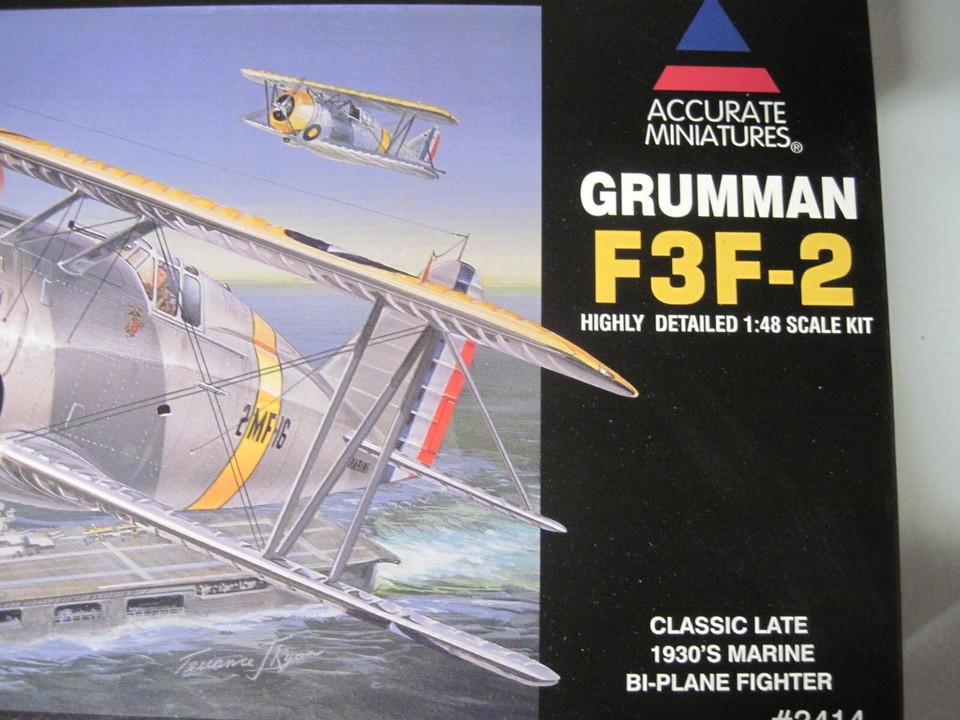 Accurate Miniatures 1/48 Grumman F3F-2 Model Kit #3414 | eBay