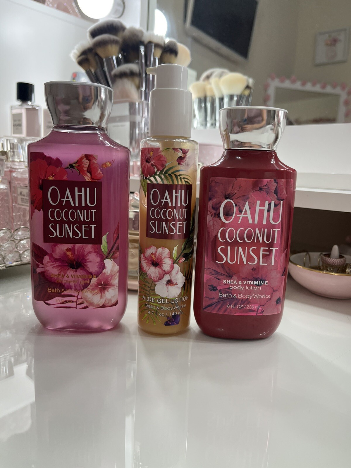 bath and body works oahu coconut sunset Lotion, Gel Wash, Gel Lotion ...