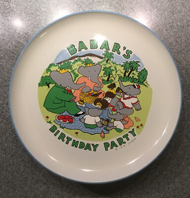 Schmid-Babar’s Birthday Party- Vintage (1979) Musical Cake Stand ...