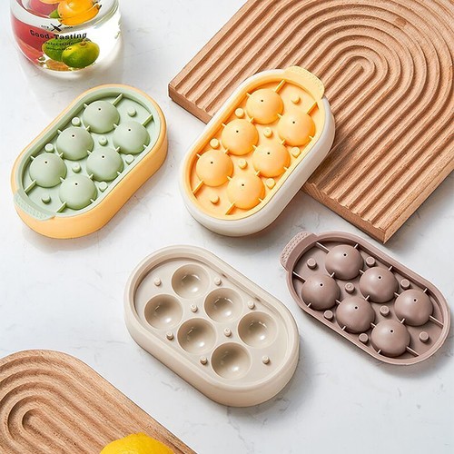 1Pc Silicone Ice Lattice Frozen Ice Cube Making Mold Household Ice Tray ...