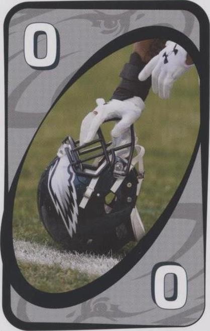 2024 Uno Fandom Nfl Philadelphia Eagles - Philadelphia Eagles #0 Silver ...