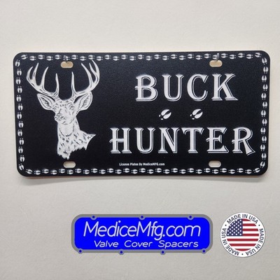 "BUCK HUNTER" Deer Hunting License Plate Tag Engraved | eBay