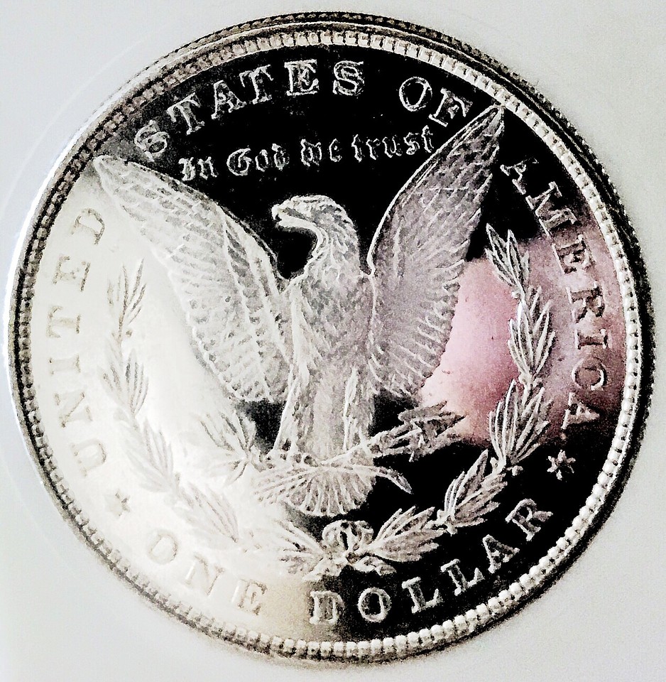 1878 8TF MORGAN UNBELIEVABLE CAMEO DMPL! 30+IN LIQUID MIRRORS! MS++++NR ...