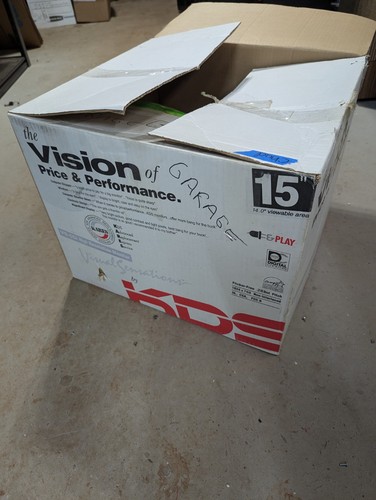 NEW Vintage KDS Korea Data Systems VS-55i 15" CRT Retro Gaming Monitor ...