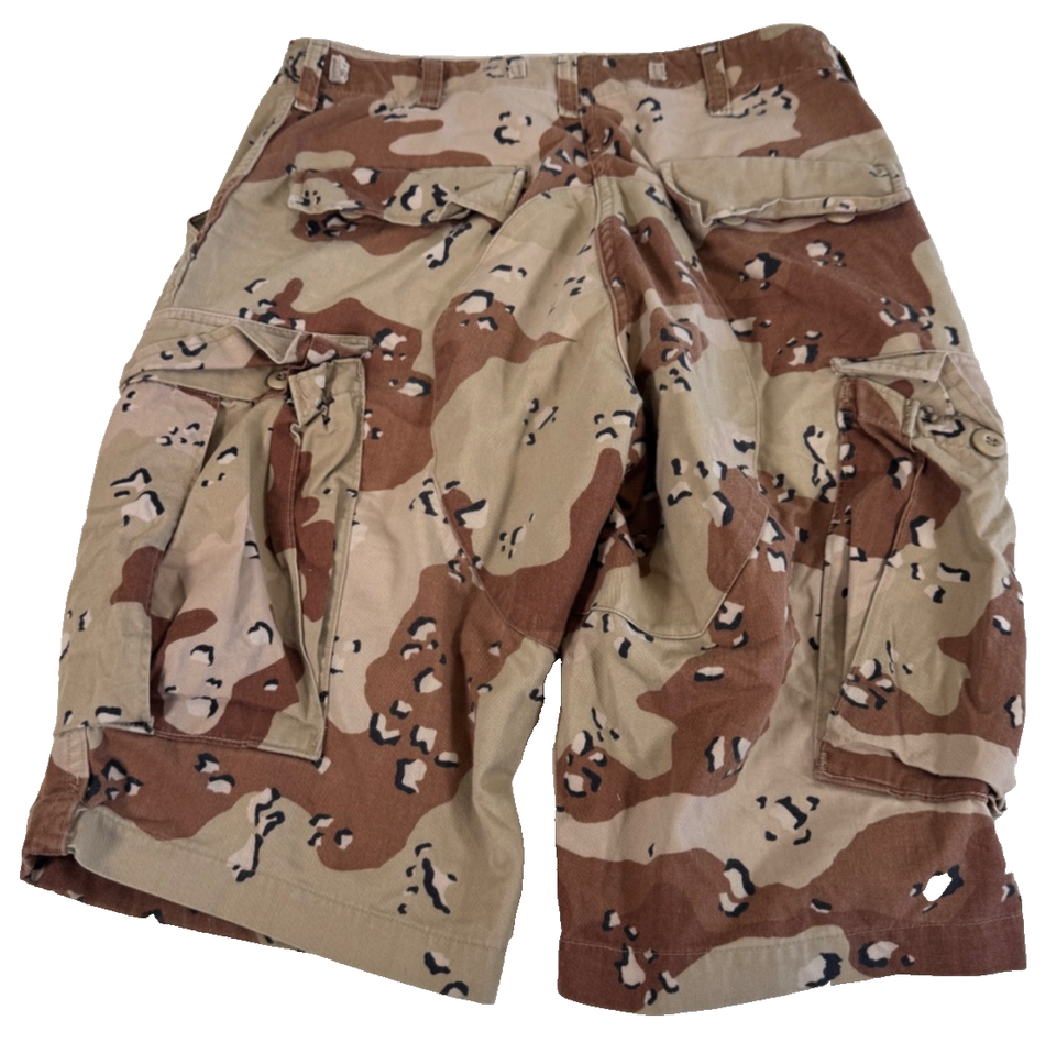 US Military Desert Storm Chocolate Chip Camo Shorts Small Regular | eBay
