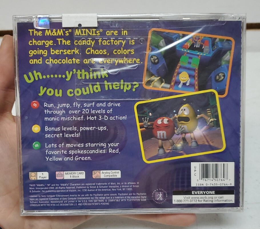 M&M's: Shell Shocked (Sony PlayStation 1, 2001) for sale online | eBay