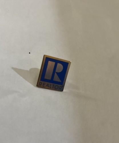 Realtor R Logo Real Estate Vintage Blue Lapel Pin | eBay
