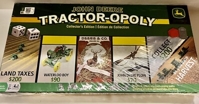 John Deere TRACTOR- OPOLY Collectors Edition Sealed | eBay