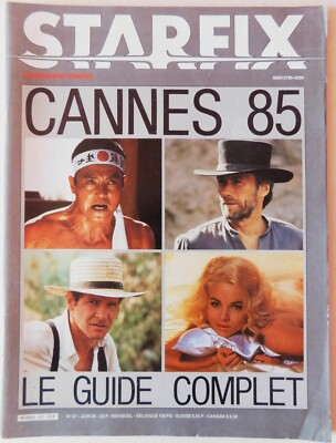 Starfix Magazine N° 27 1985 Cannes Ford Eastwood | eBay