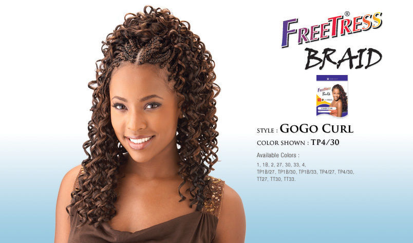 Freetress Braiding Hair With Curl Beach Curl By Freetress Braid | Best