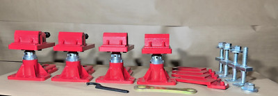 Auto Body Frame Machine CLAMPS PINCH WELD Set of 4 FITS CHINA MACHINES ...