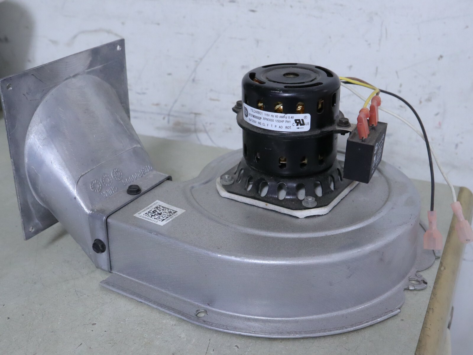 GOODMAN Y3L248B01 0131M00002P 115V Draft Inducer Blower Motor Assembly ...
