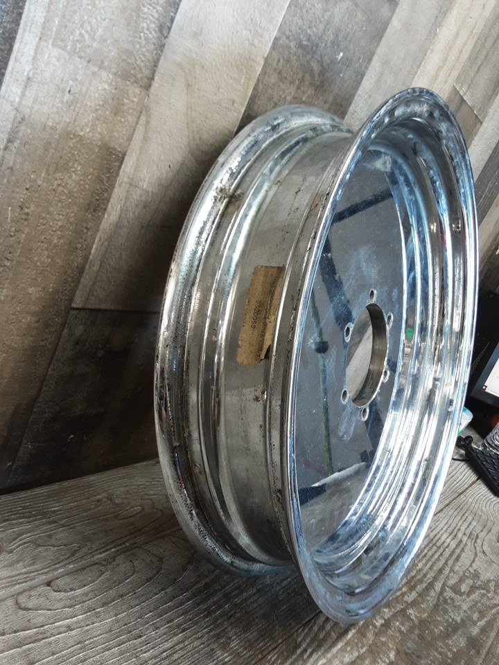 Harley Davidson Carriage Works Solid Chrome Wheel Rim 16x3.25 6320054 ...