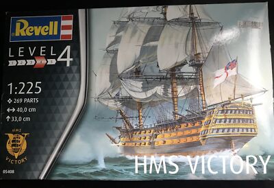 Revell 05408 Hms Victory Niveau 4 Kit Plastique Voile ship T48 Après | eBay