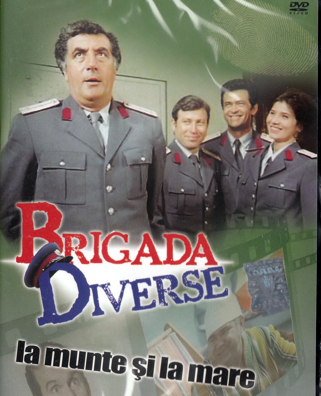 Romania Film DVD Movie BRIGADA DIVERSE - La munte si la mare Comedy | eBay