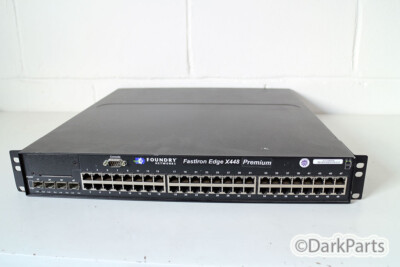 Foundry FastIron Edge X448 Premium Sold Without Power Supply FESX448 ...